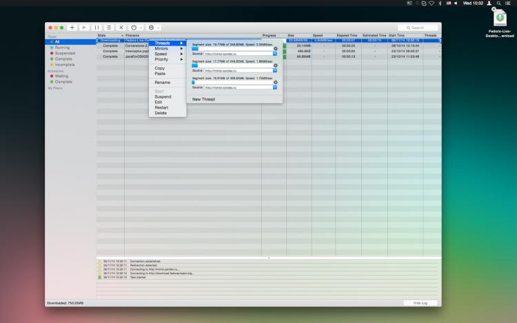 Progressive Downloader скачать на Mac OS бесплатно