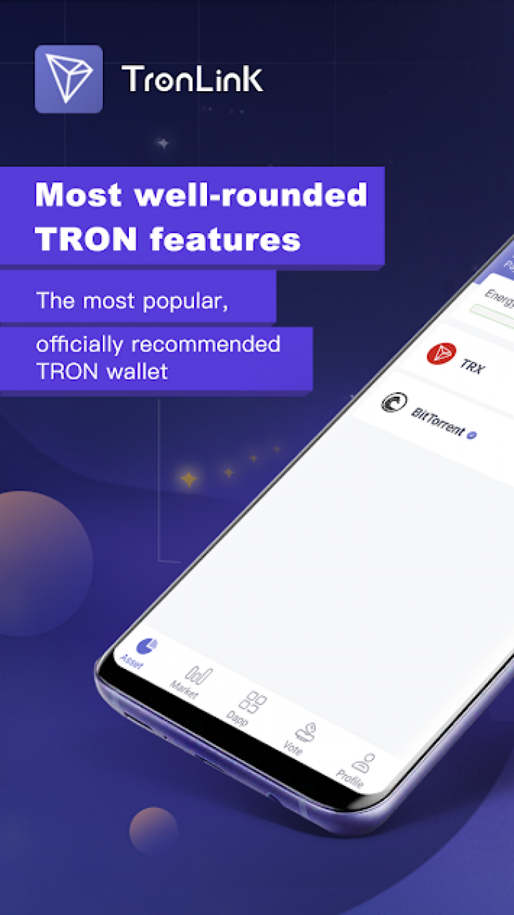 TronLink Wallet скачать на Android бесплатно