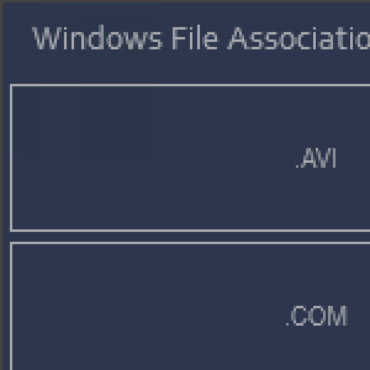 Windows File Association Manager скачать на Windows бесплатно