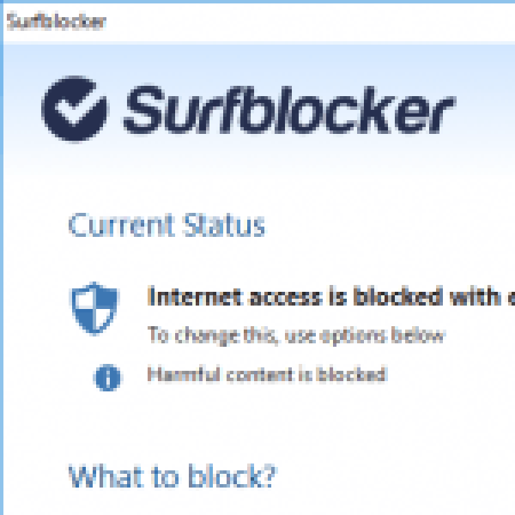 Surfblocker скачать на Windows бесплатно