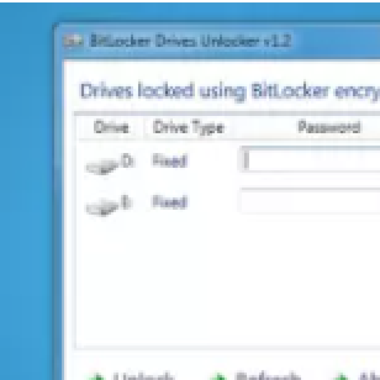 BitLocker Drives Unlocker скачать на Windows бесплатно