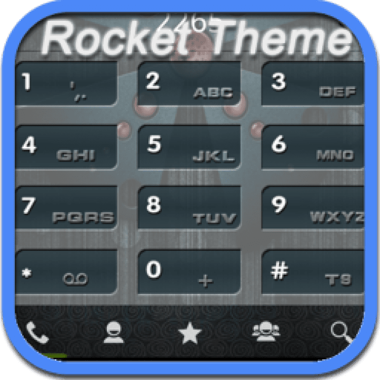 RocketDial Theme Nuclear скачать на Android бесплатно