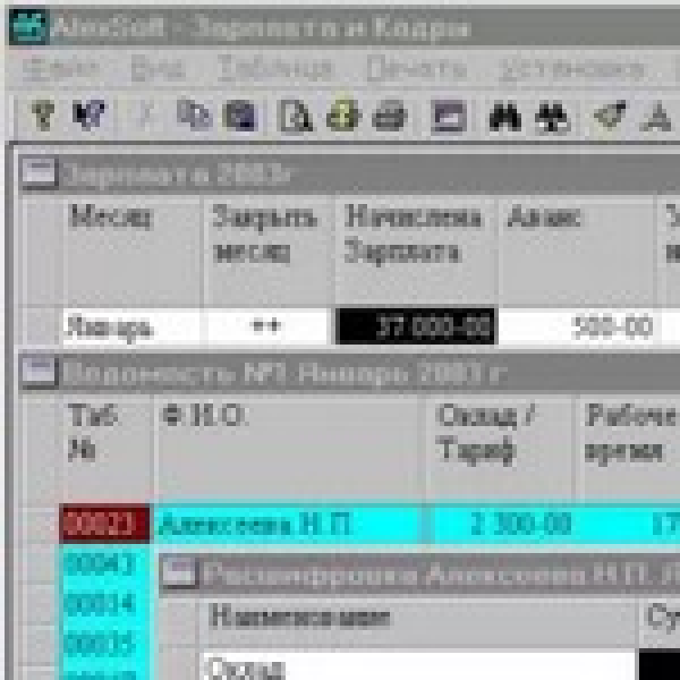 AlexSoft+ Зарплата и Кадры скачать на Windows бесплатно