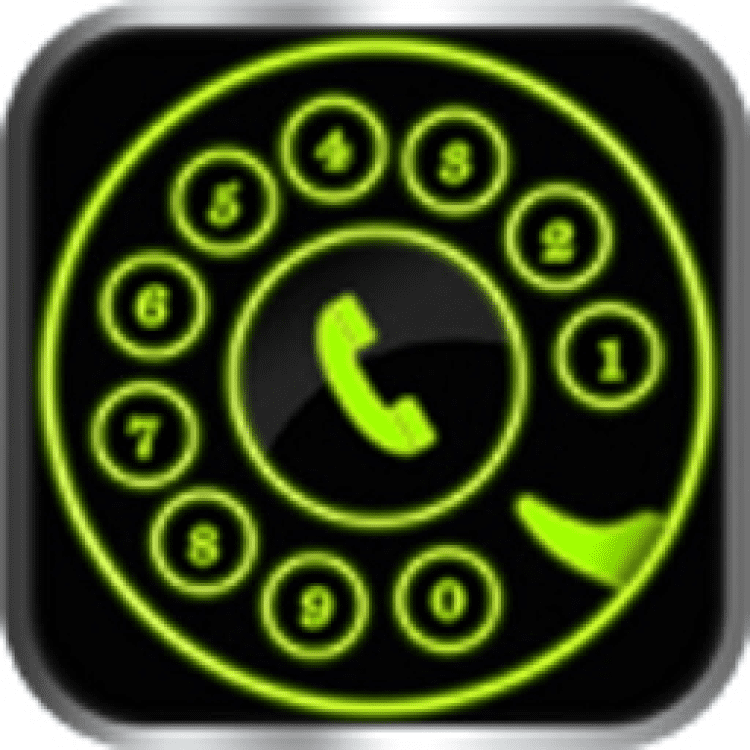Neon Old Phone Dialer скачать на Android бесплатно