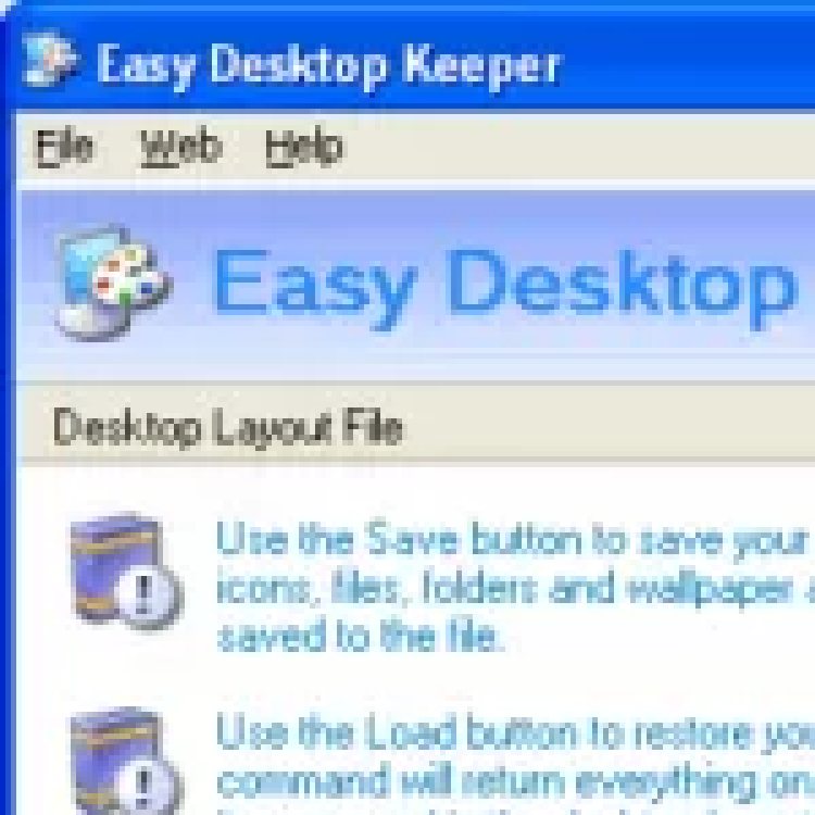 Easy Desktop Keeper скачать на Windows бесплатно
