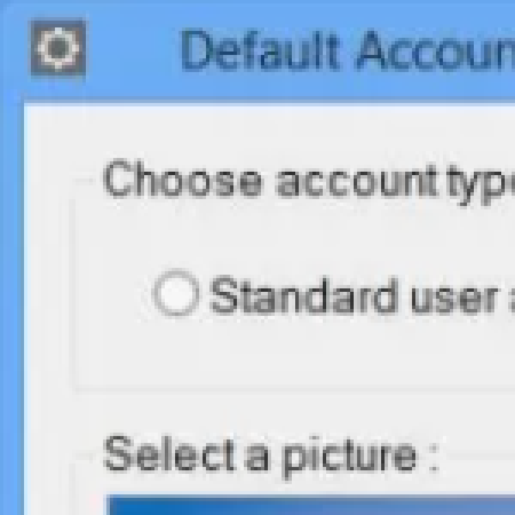 Default Accounts Picture Changer скачать на Windows бесплатно