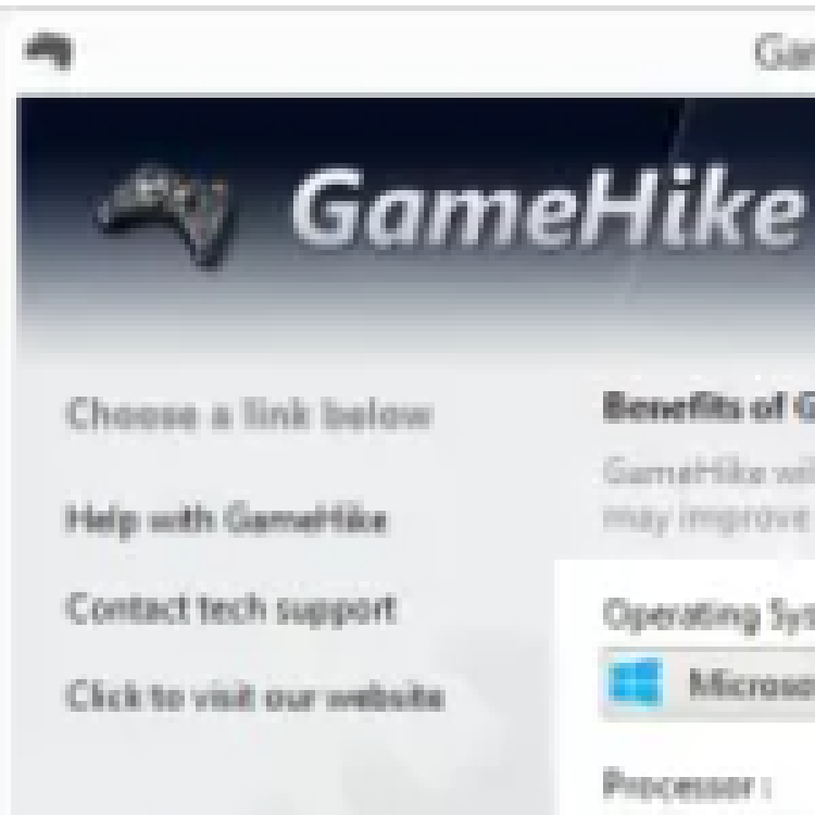 GameHike скачать на Windows бесплатно