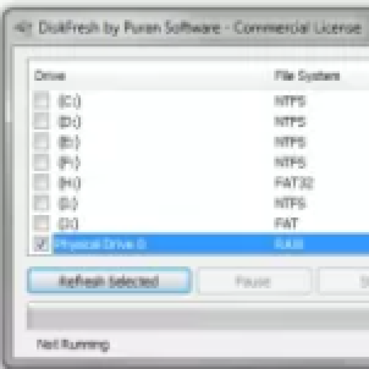 DiskFresh скачать на Windows бесплатно
