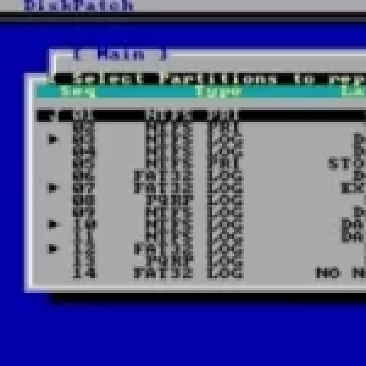 DiskPatch скачать на Windows бесплатно