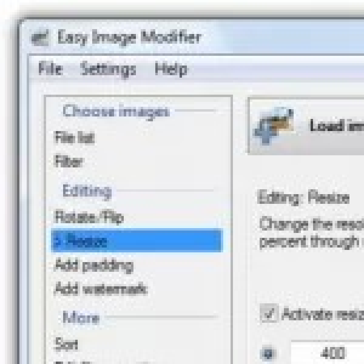 Easy Image Modifier скачать на Windows бесплатно