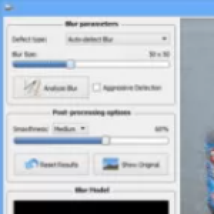 SmartDeblur скачать на Windows бесплатно