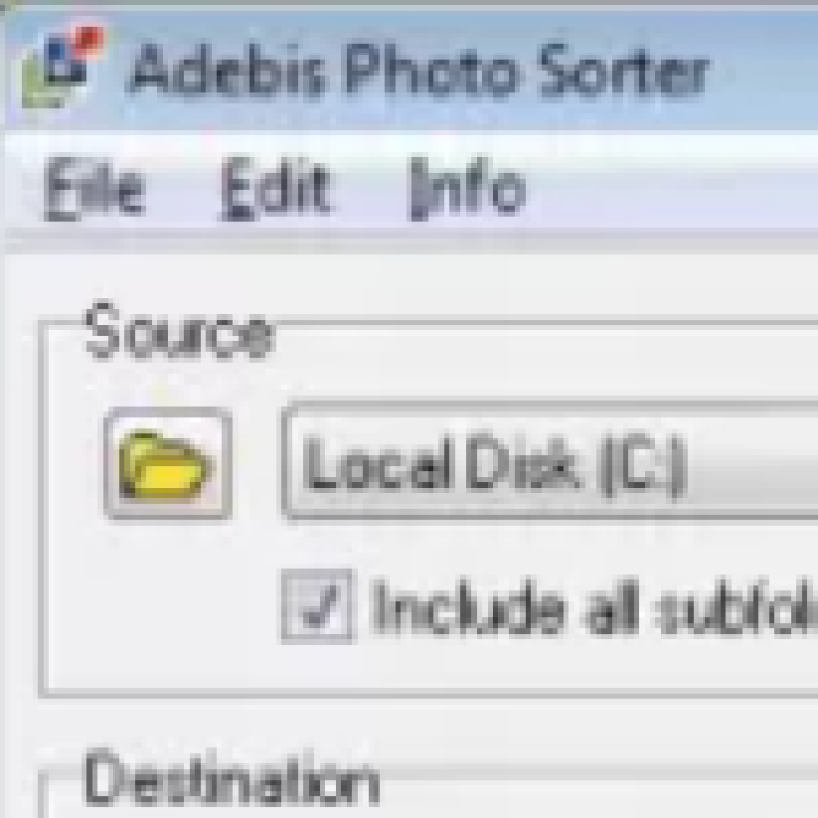 Adebis Photo Sorter скачать на Windows бесплатно