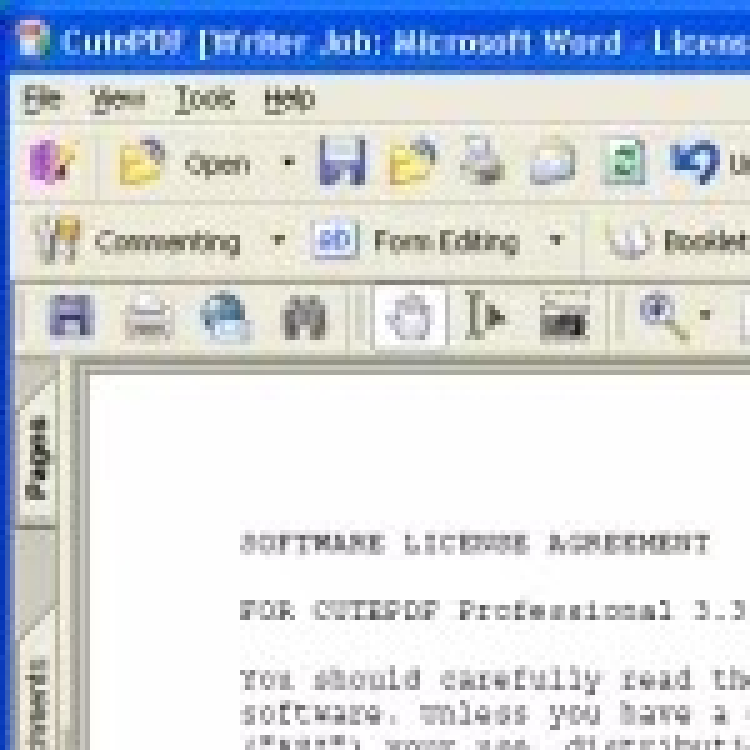 CutePDF Professional скачать на Windows бесплатно