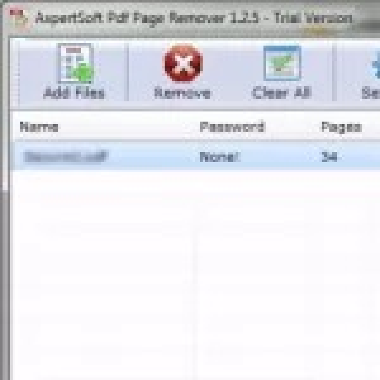 PDF Page Remover скачать на Windows бесплатно