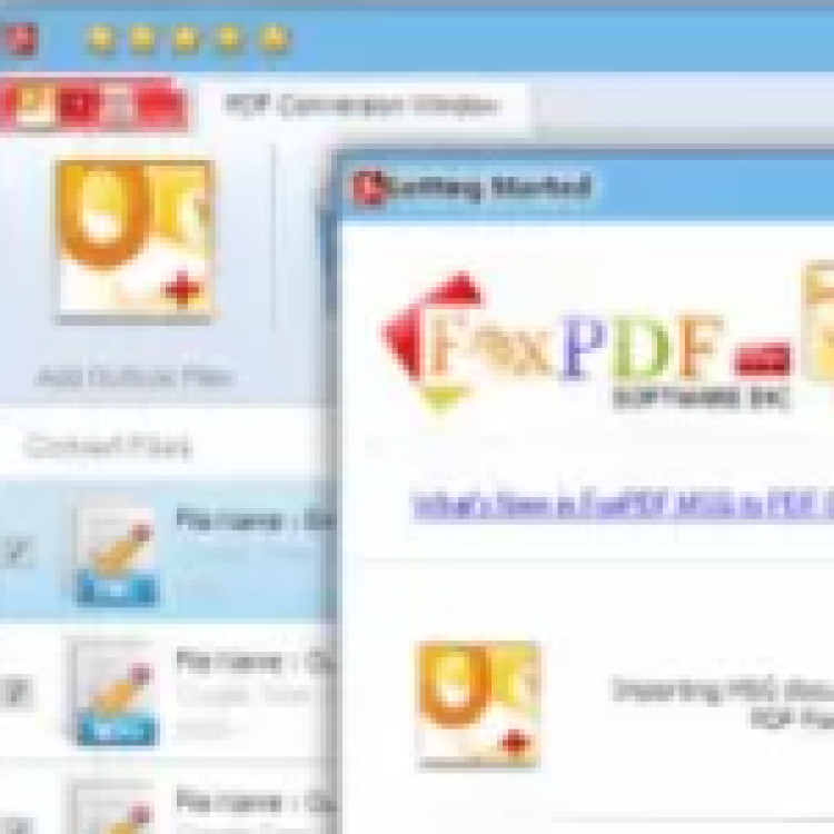 FoxPDF MSG to PDF Converter скачать на Windows бесплатно