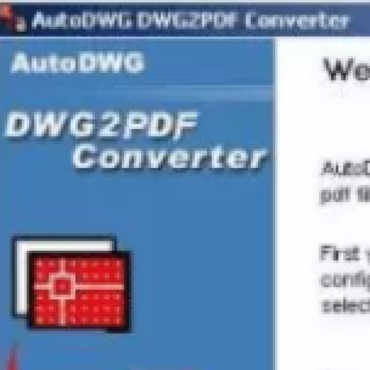 AutoDWG DWG to PDF Converter 2013 скачать на Windows бесплатно