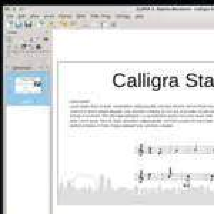 Calligra Suite скачать на Windows бесплатно